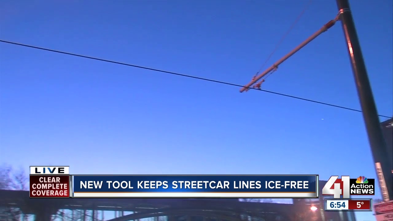 KC Streetcar equipped with new scraper to prevent ice buildup on ...