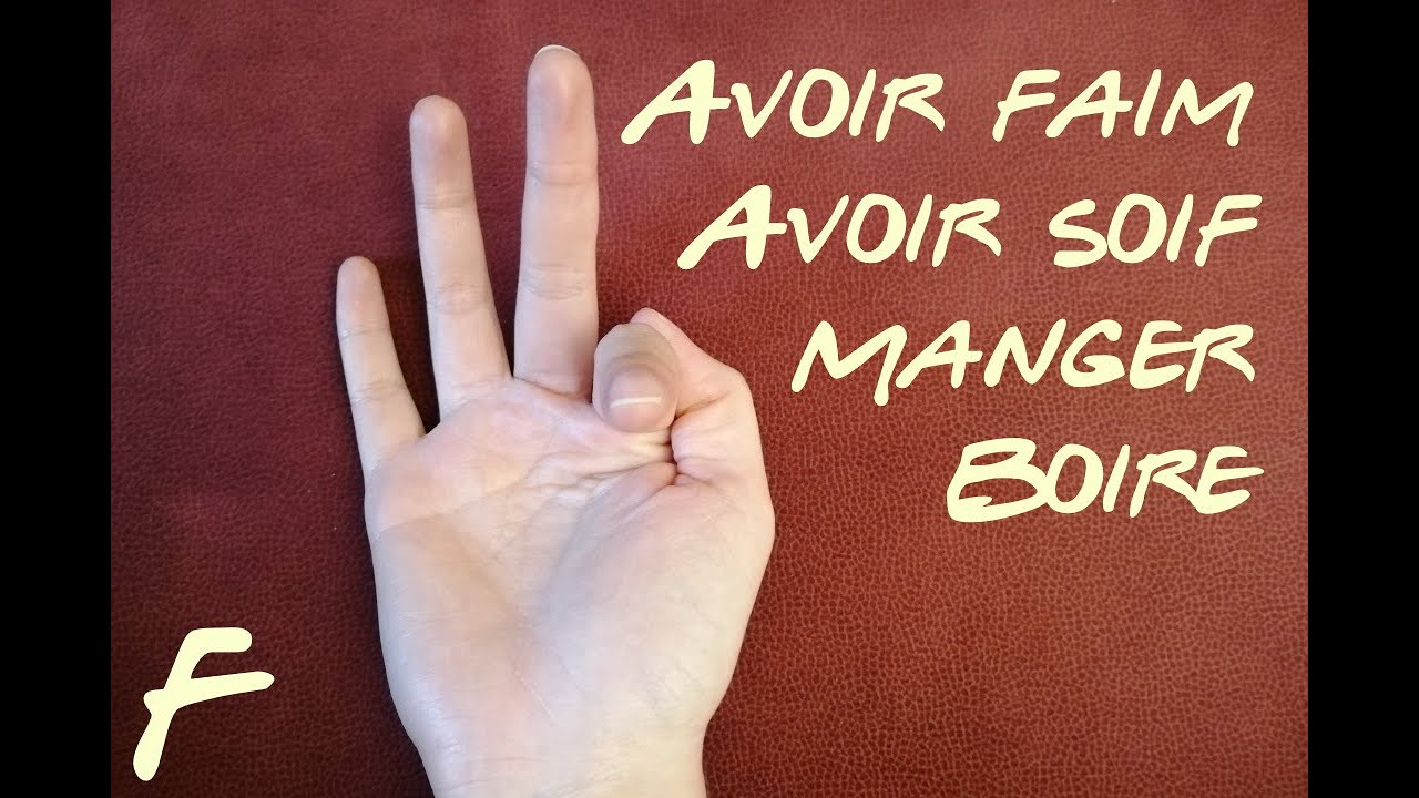 Leçon 8 - Avoir Faim / Avoir Soif / Manger / Boire - YouTube