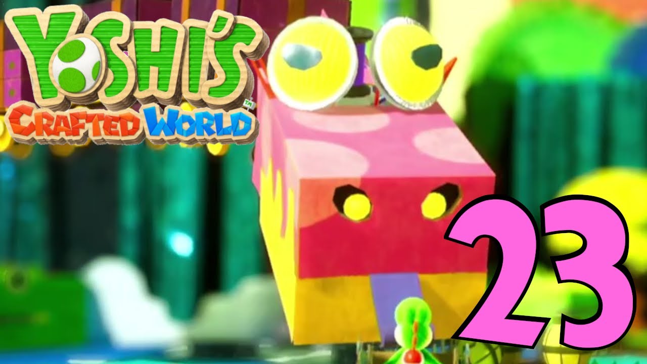 Go Go Gator Train! - Yoshi's Crafted World #23 - YouTube