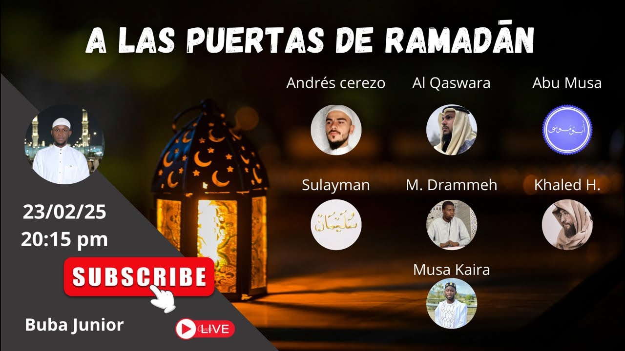 A las puertas de Ramadān | Buba Junior - YouTube