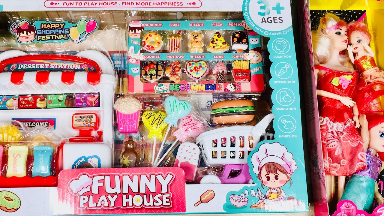 17 Minutes Satisfying With Unboxing Review Hello Kitty Candy Shop - YouTube