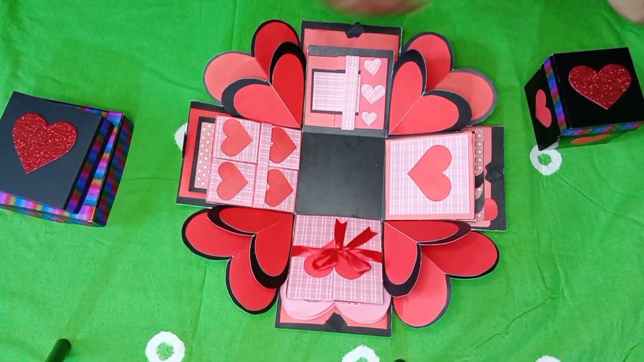Surprise Gift Box | Exploding Box | Explosion Box Ideas 2021 - YouTube