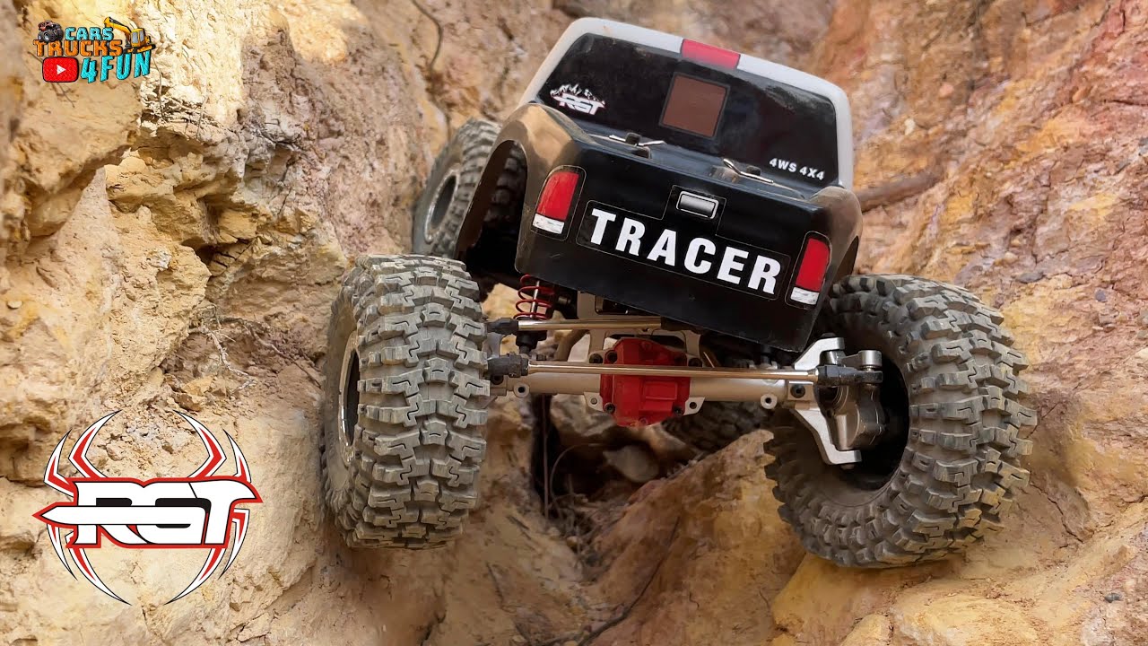 Trail Crawling With RGT Tracer | EX86180 PRO | 4WS 4 Wheel Drive | Cars ...