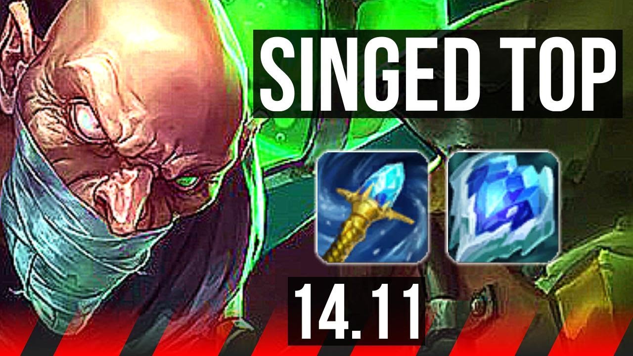 SINGED vs VAYNE (TOP) | 7/2/11, Rank 10 Singed | EUW Master | 14.11 ...