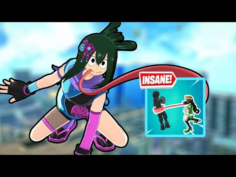 High Kill Tsuyu Asui Ranked Gameplay My Hero Ultra Rumble | MHUR
