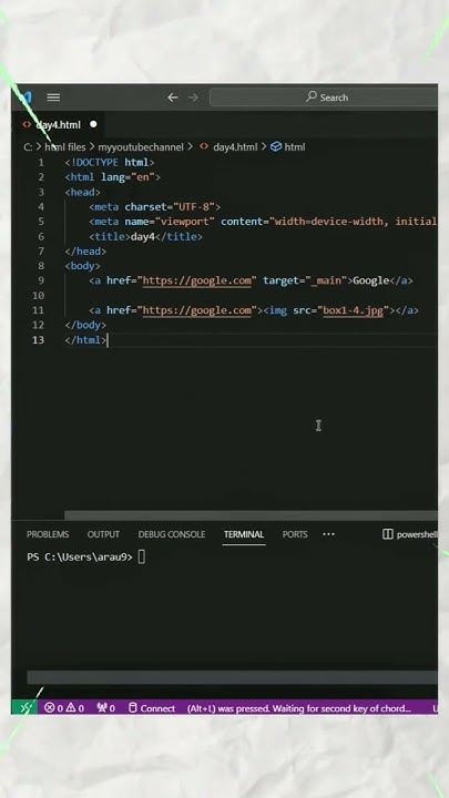 day 4/100 learning webpage design #shortvideo #shorts #coding #learning #100days #trending - YouTube