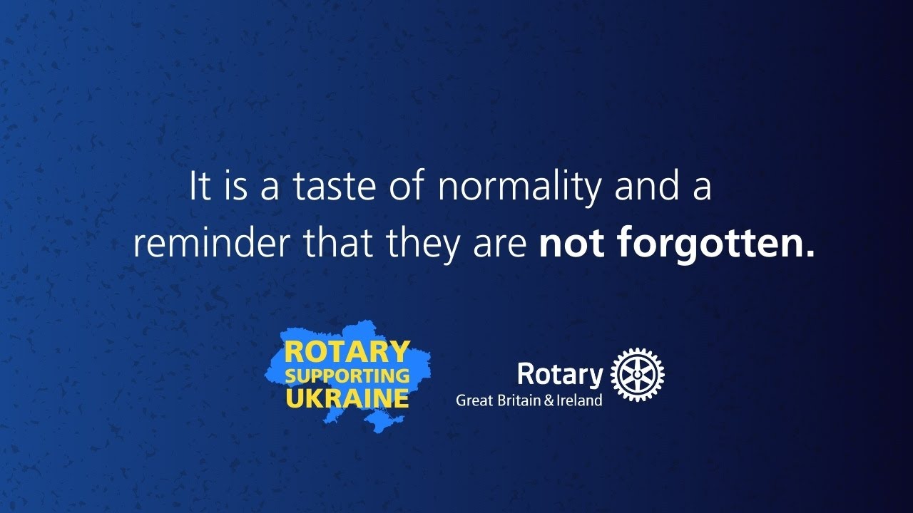 Rotary members send 700 Friendship Boxes to children in Ukraine - YouTube