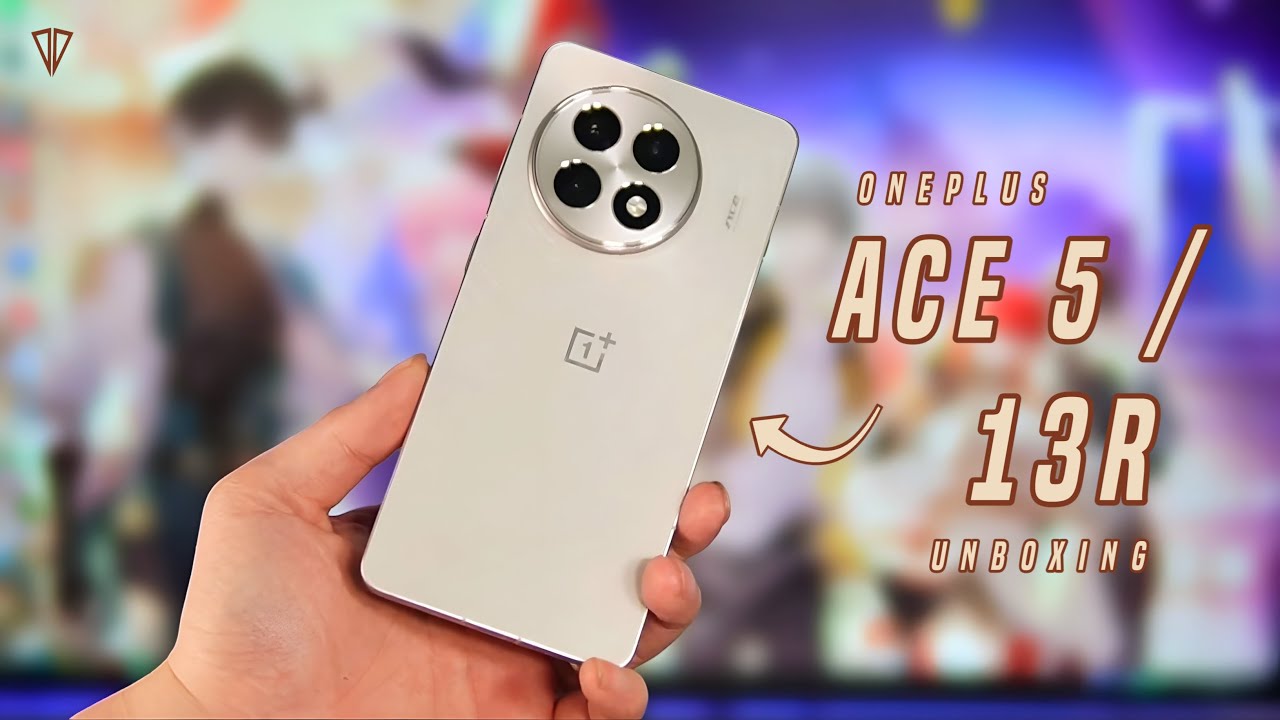 OnePlus Ace 5/OnePlus 13R Unboxing & Hands on Review! - YouTube
