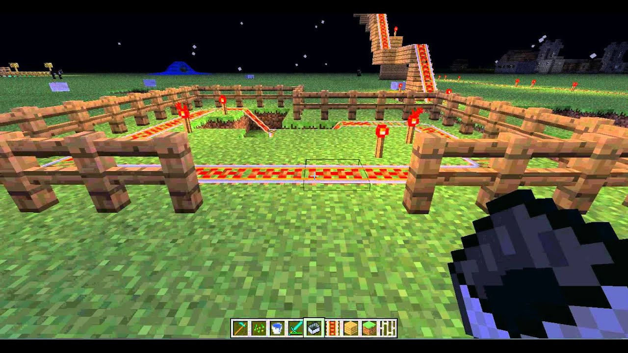 Minecraft Rollercoaster - Kids Ride - YouTube