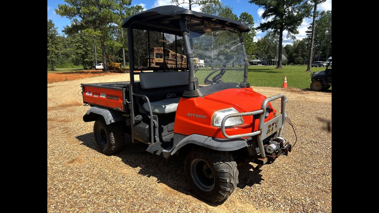 2011 Kubota RTV 900 2 Passenger 4X4 Diesel Side by Side (372 Hours ...