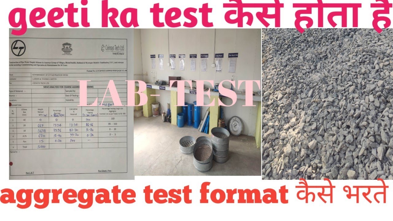 sieve analysis for coarse aggregate-(20mm)| coarse aggregate testing as ...