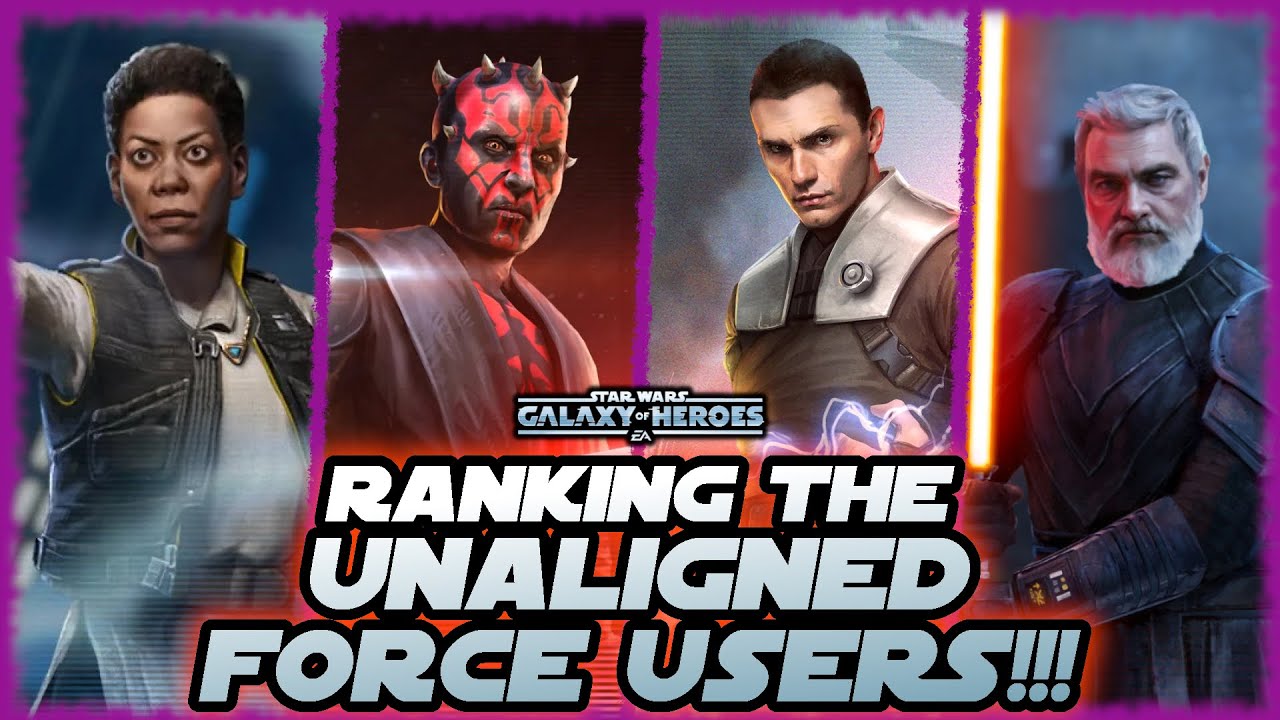 Ranking the Unaligned Force Users for 2026 in Star Wars Galaxy of ...