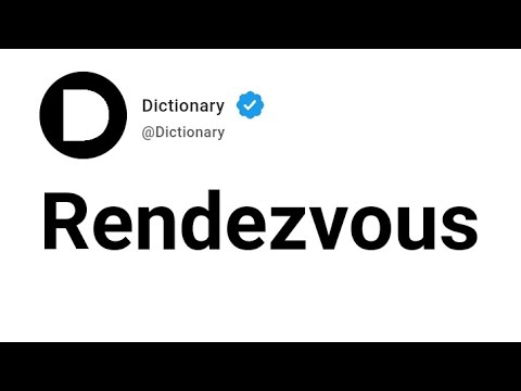 Rendezvous Meaning In English - YouTube