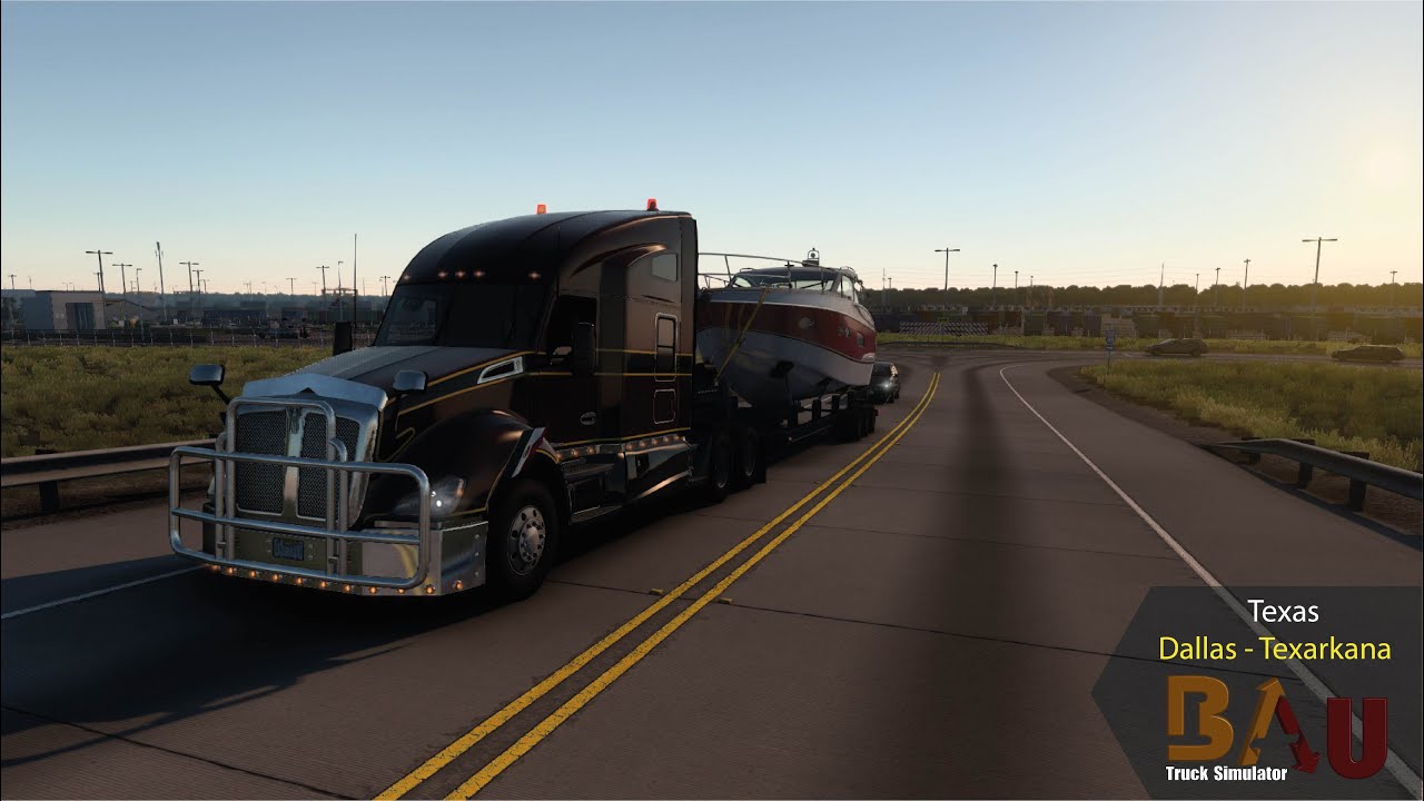 #ats Texas 001 (Dallas - Texarkana) - YouTube