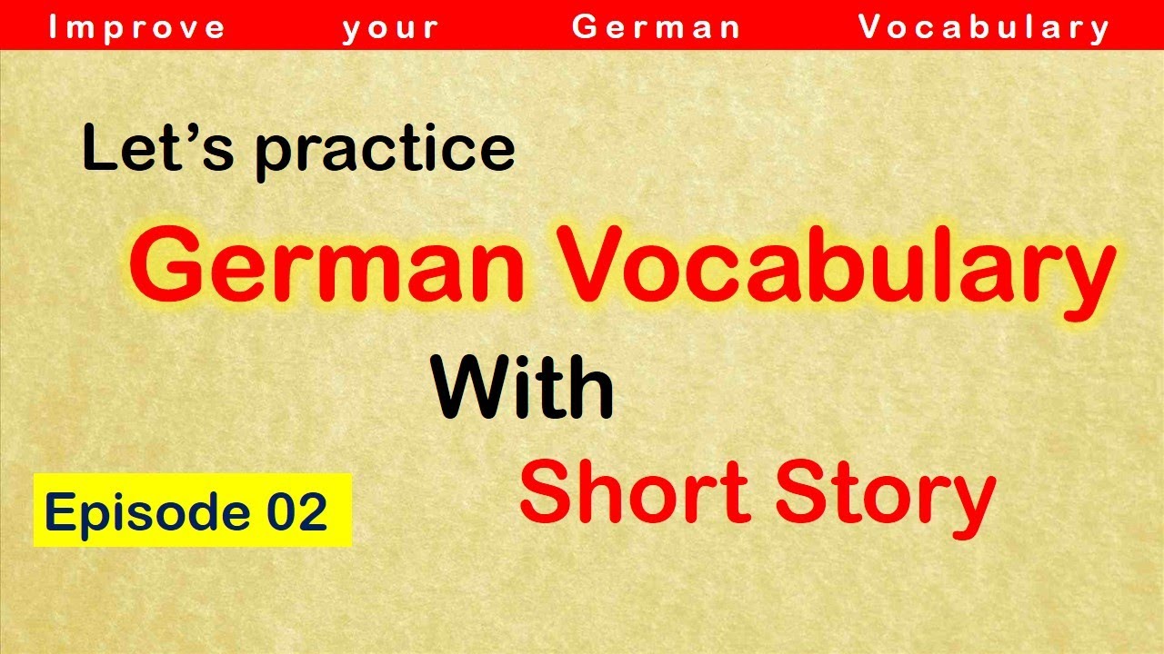 German Stories For Beginners German Vocabulary YouTube german-stories-for-beginners-german-vocabulary-youtube