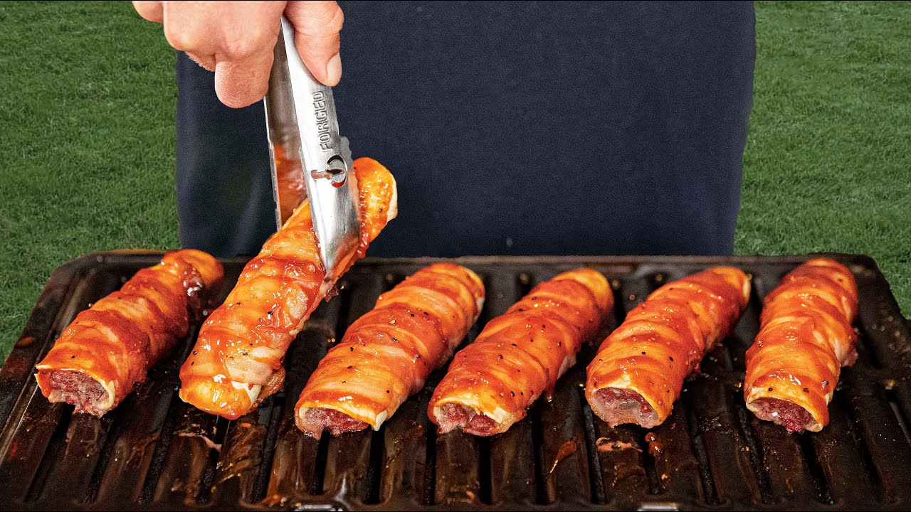 How to Smoke TACO Shotgun Shells on the BBQ - YouTube