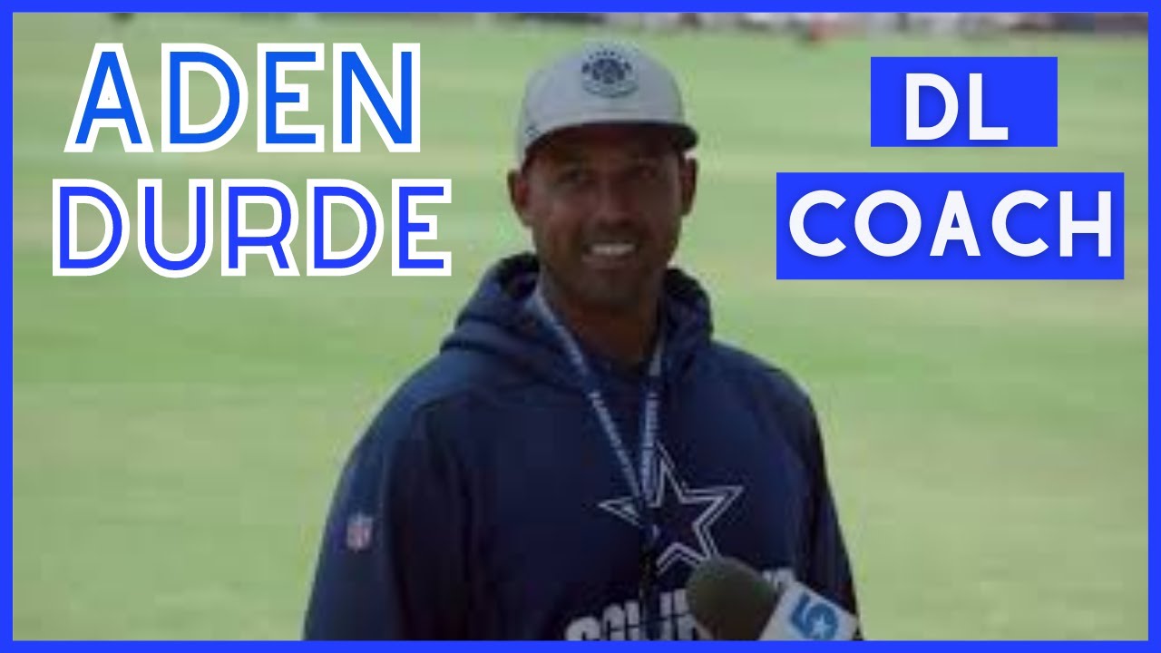 British Accent of D Line coach Aden Durde | Hard Knocks Highlights ...