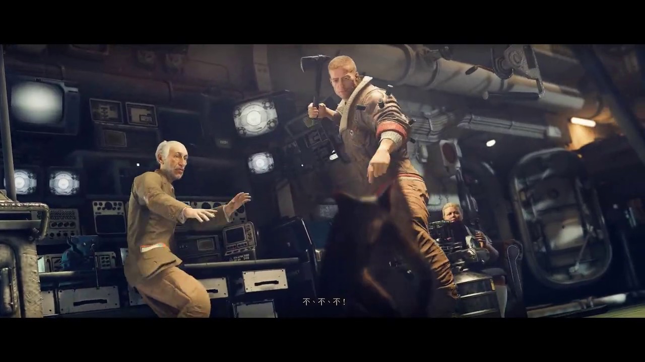 Wolfenstein The New Colossus: Brutal Axe Takedown - YouTube