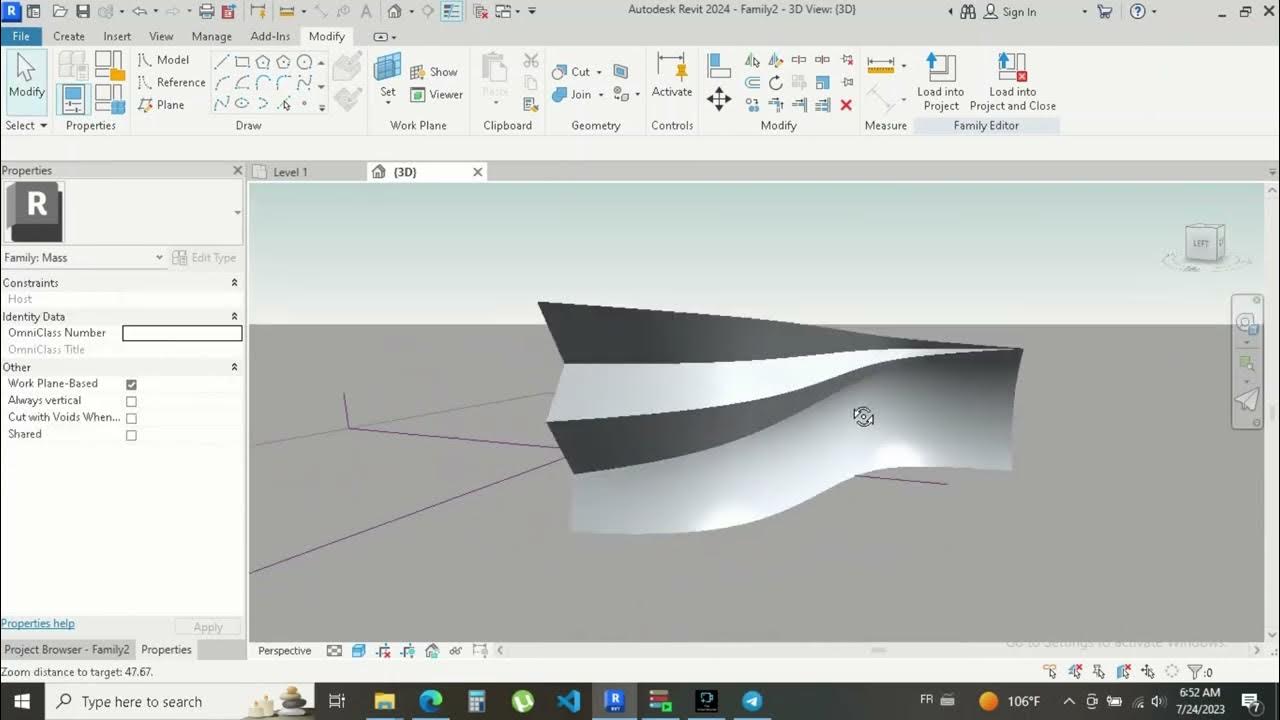 Creating Dynamic Forms by Drawing Profiles on Paths - YouTube