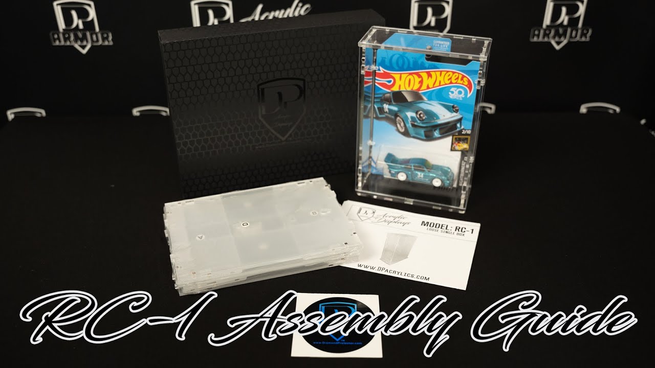 How to Assemble | Diamond Protector RC-1 Acrylic Display | Step-by-Step ...