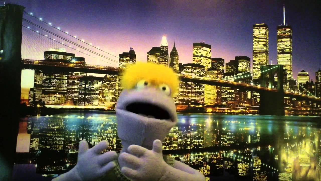 Wyatt's Birthday Puppets - Purple Guy - YouTube