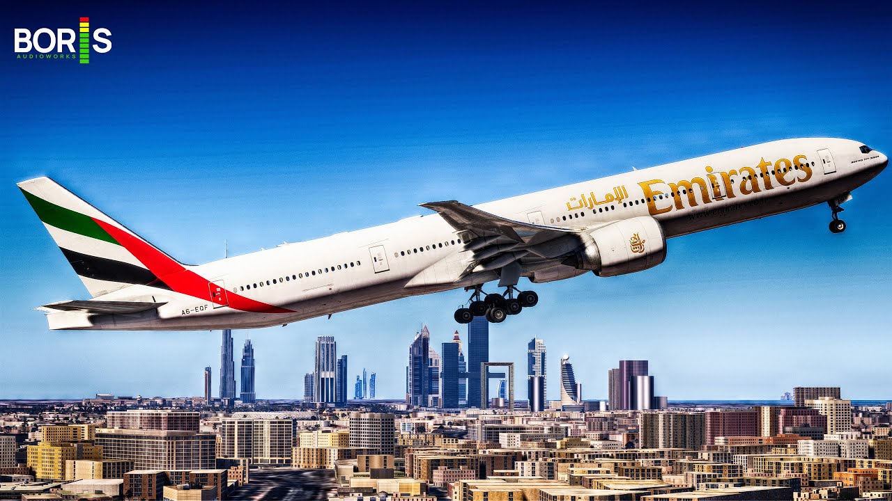 Dubai - Boston Full Flight | Emirates B777 | Flight Simulator 2024 ...