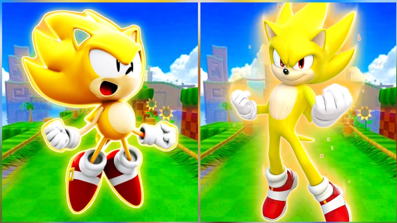 Super Sonic vs Super Silver | vs All Bosses Zazz Eggman - All 66 ...