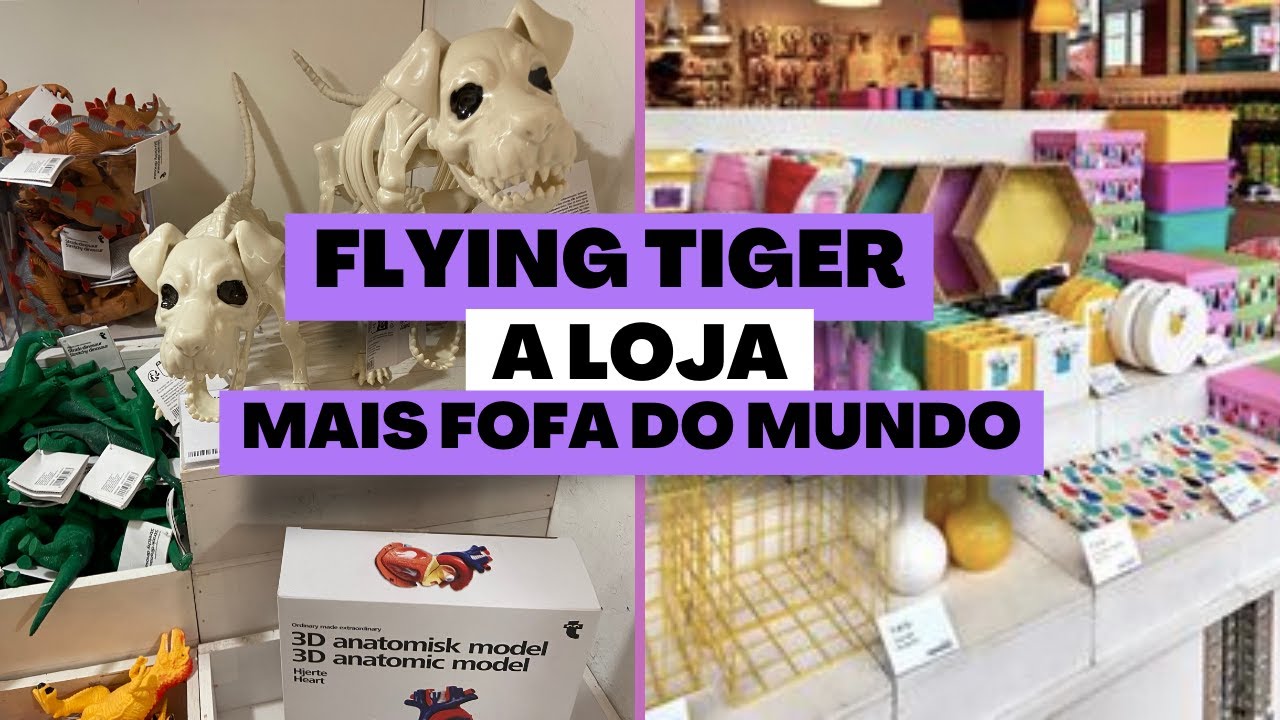 FLYING TIGER A LOJA MAIS FOFA E BARATA DE LISBOA | TIGER LISBOA - YouTube