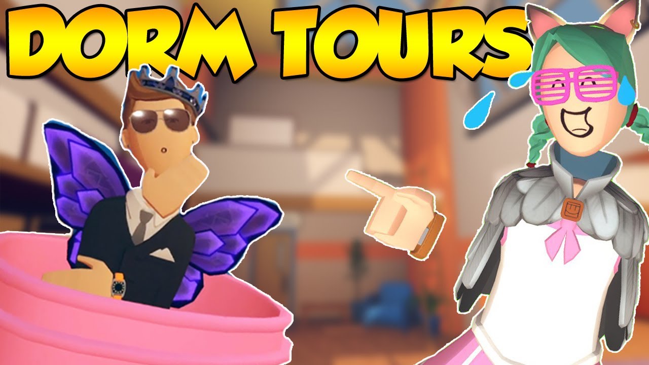 We Visited AMAZING Custom Dorms In Rec Room! - YouTube