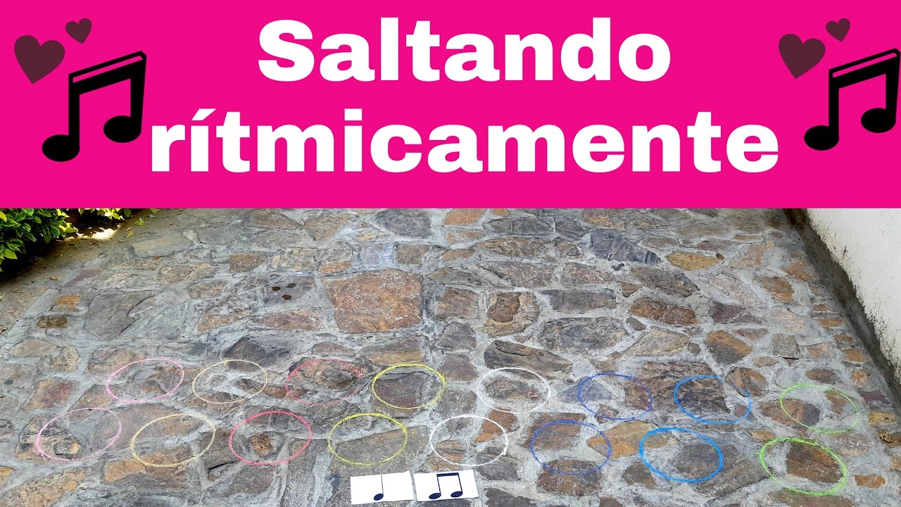 Juego musical "saltando con ritmo" - YouTube