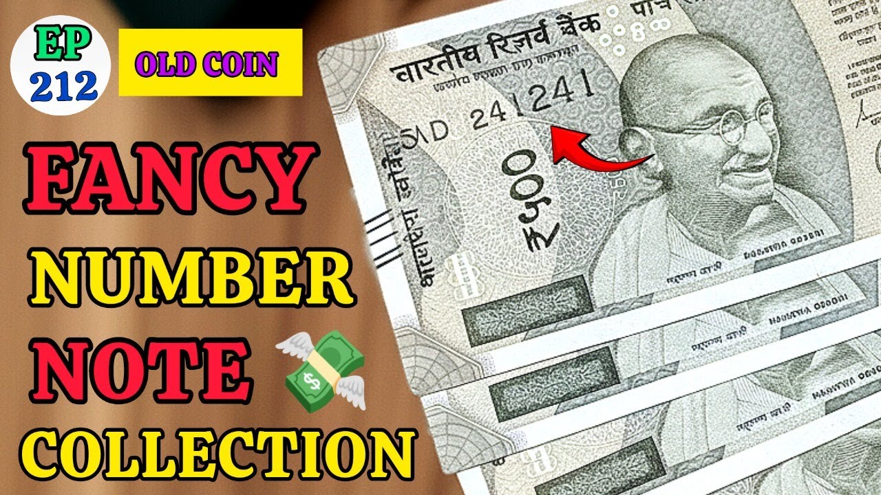 Fancy Number Note Collection || Rare Note Collection || 500 Rupees Note ...