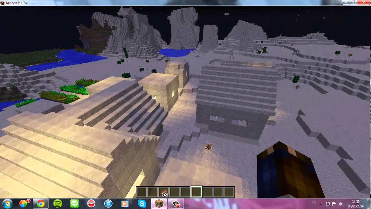 La casa de la cascada : Minecraft - YouTube