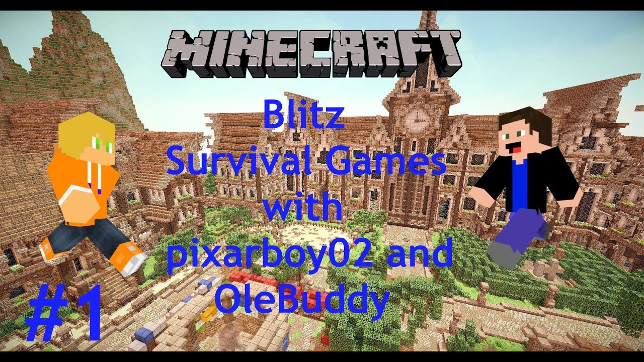 Minecraft: Blitz Survival Games w/ OleBuddy! Episode 1 - LETS DO THIS ...