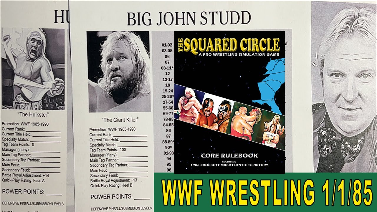 WWF 1/1/85 Los Angeles Sports Arena Hogan vs Studd - Squared Circle Pro ...