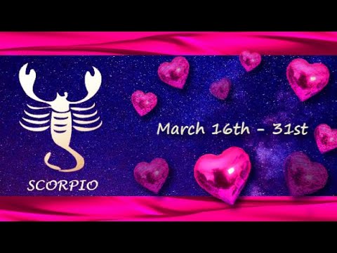 Scorpio (March 16th - 31st) SENSUAL HEALING and ECSTASY! They think you ...