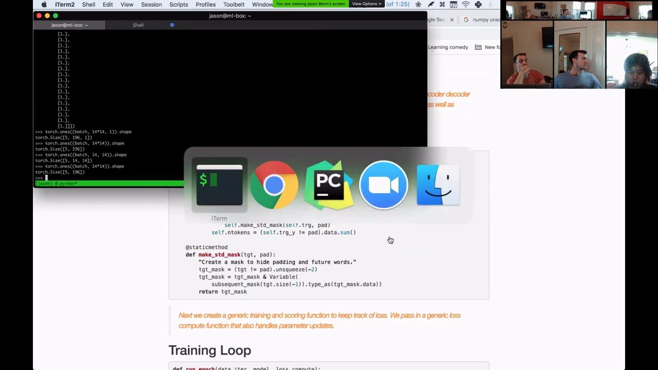 Group ML programming | Transformers 2 - debugging - YouTube