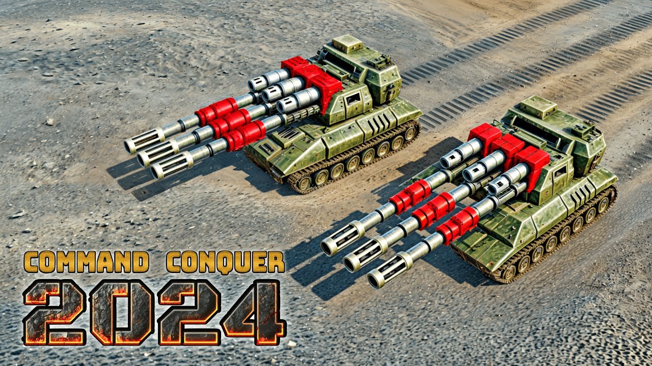 Command & Conquer : Generals Mod 4K " Spam Cannons " Nuke Gameplay 2024 - YouTube