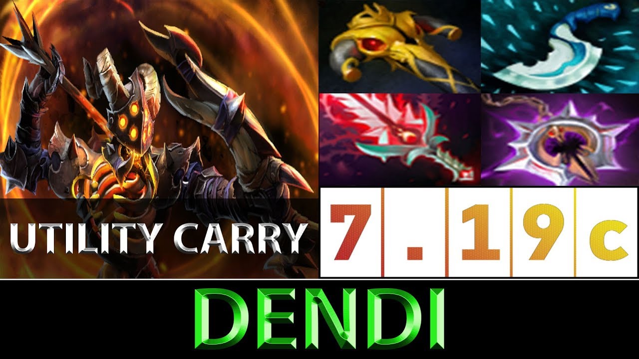 Dendi [Clinkz] Ultimate Utility Carry Build Dota 2 7.19c - YouTube