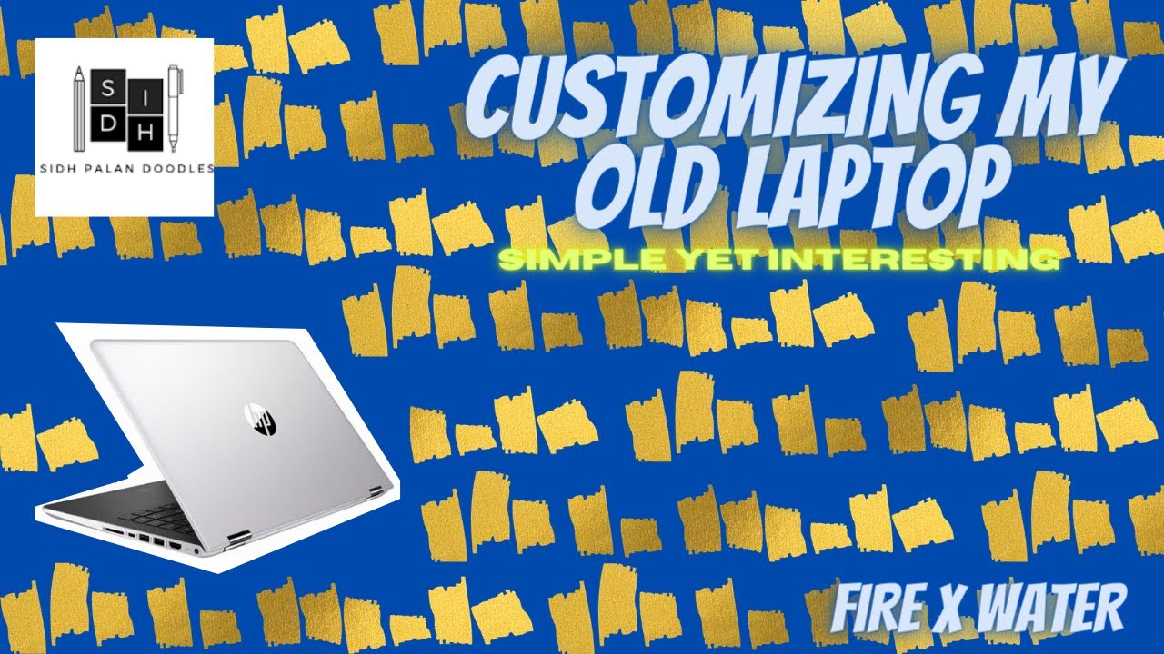 Customising my laptop 💻🎨 - YouTube