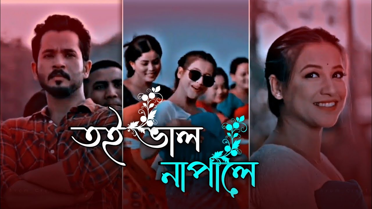 Toi Bhal Napale💞Assamese new Song || Assamese new Status Videos || new trending@Axom Creation 2 ...