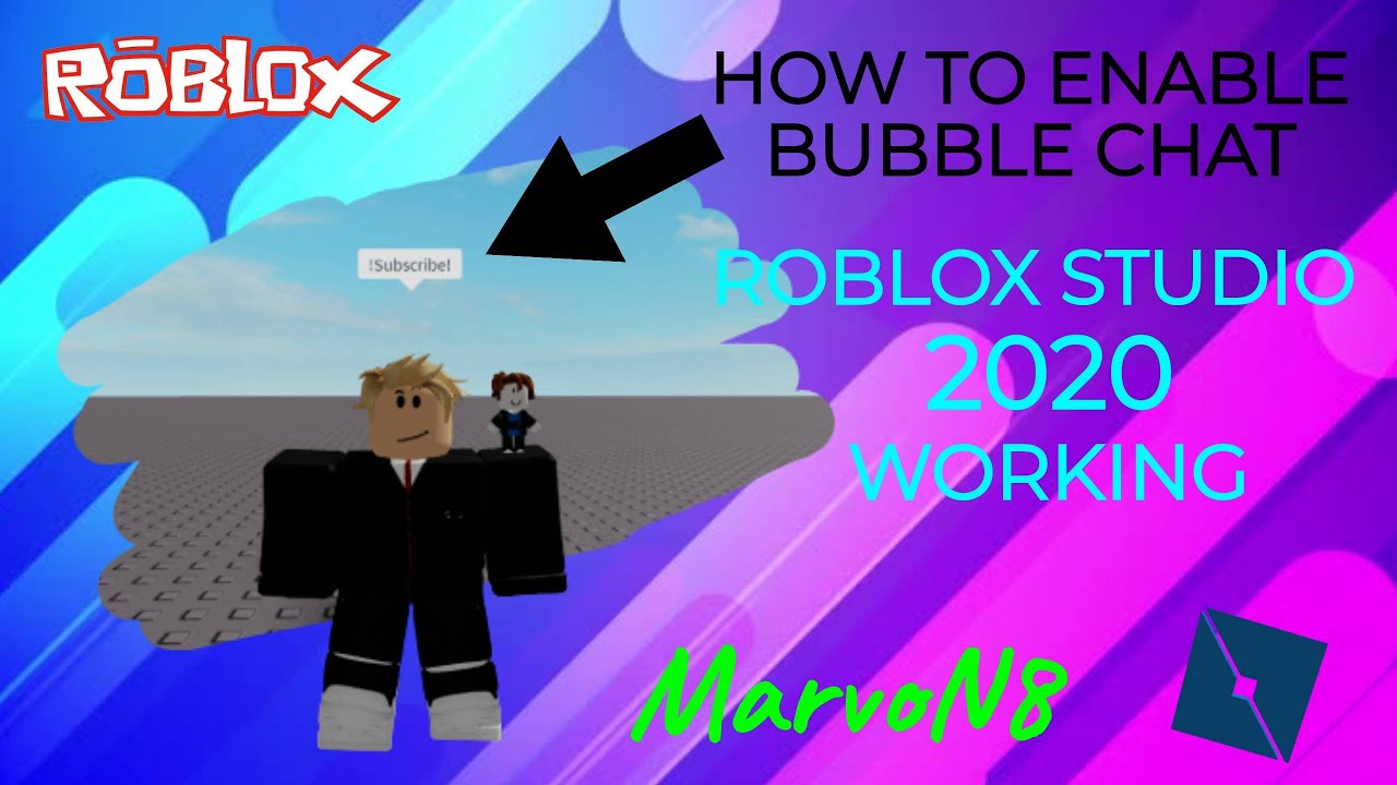 How to Enable Bubble Chat! | ROBLOX STUDIO 2020 - YouTube