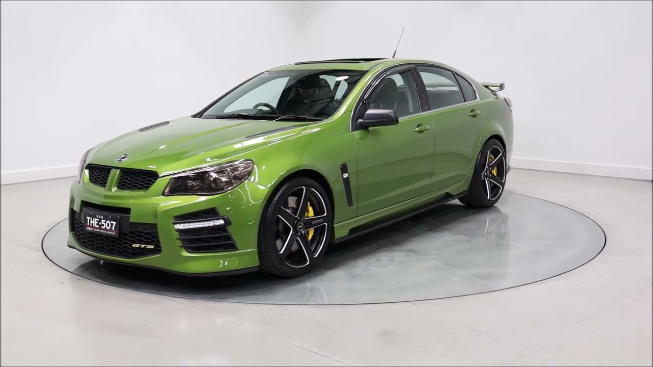 For Sale - 2016 HSV GTS W507 in Jungle Fever with only 3,218 kms on the ...
