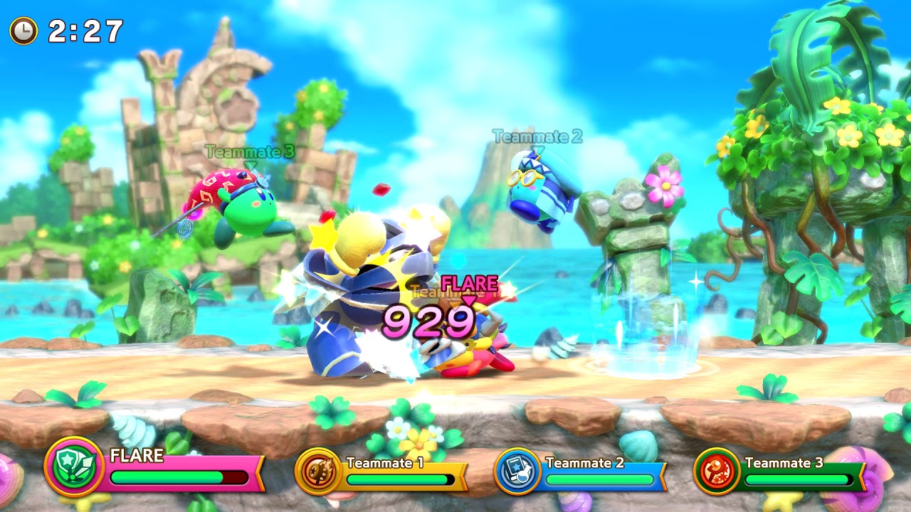 Super Kirby Clash Frost Kibble Blade(Tough)Boss Fight - YouTube