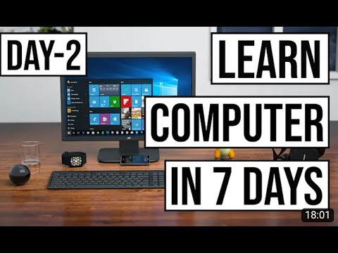 Computer Course Part 1 - Learn Computer in (Urdu/Hindi) - Computer Training - Learn Computer ...