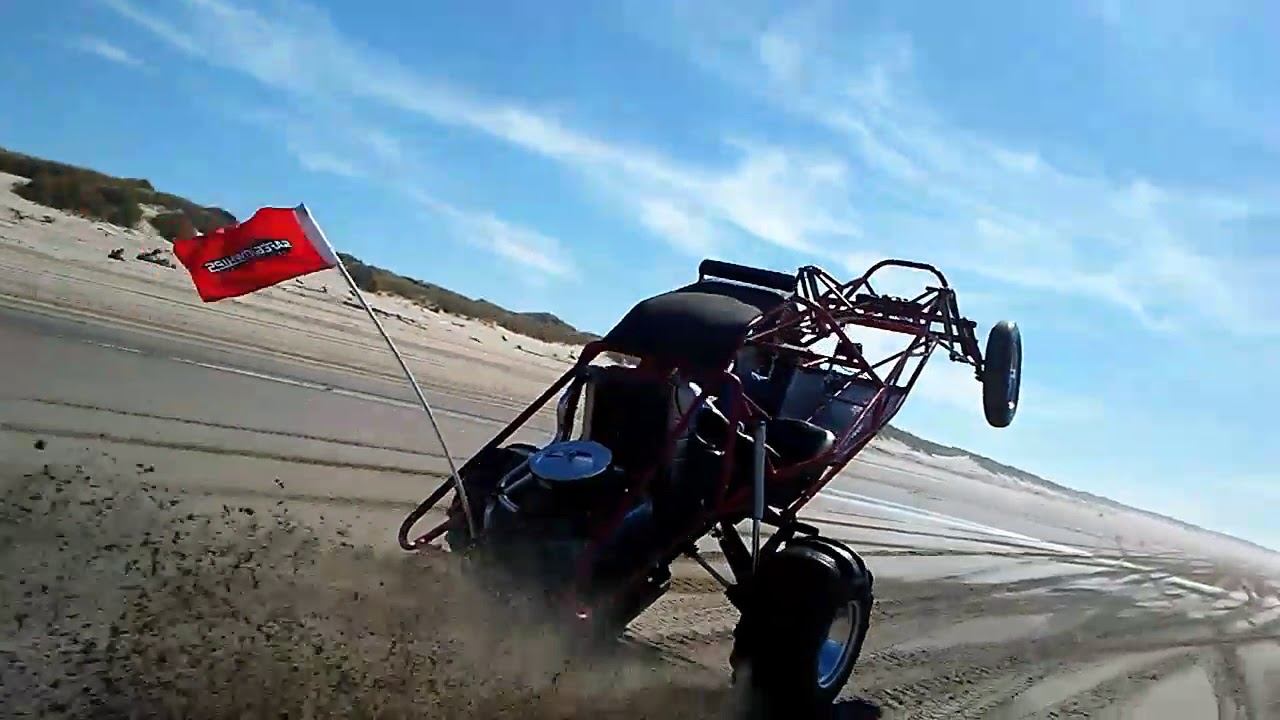 Racing a sand rail in Oregon 'fail' - YouTube
