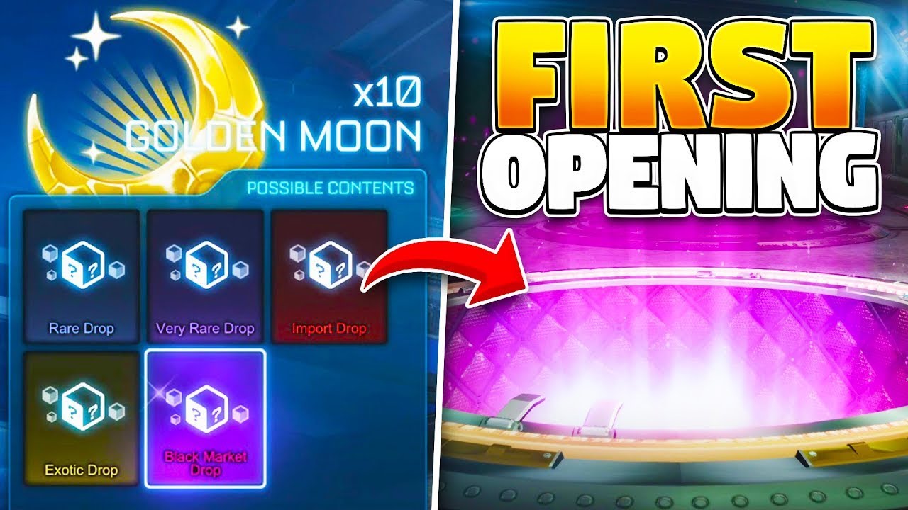opening Golden moon! - YouTube