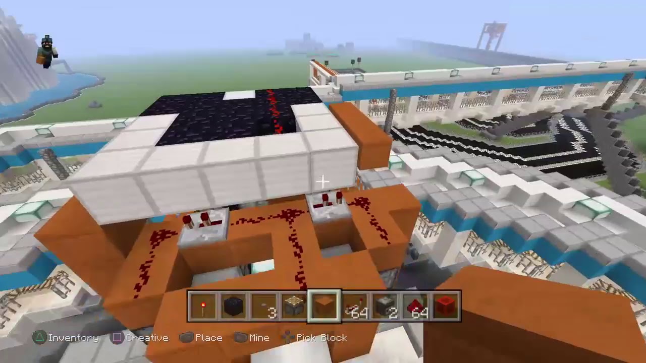 Redstone Elevator pt2 - Live Play - Minecraft Magic Kingdom - YouTube