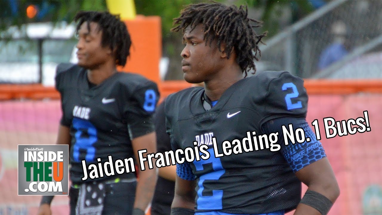 South Dade 2020 DB Jaiden Francois Shows Range and Toughness in Win ...