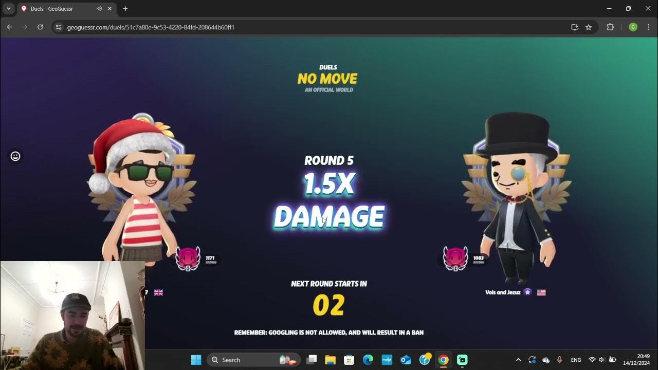 #25 I am only human sorry - NO MOVE GEOGUESSR DUELS - YouTube