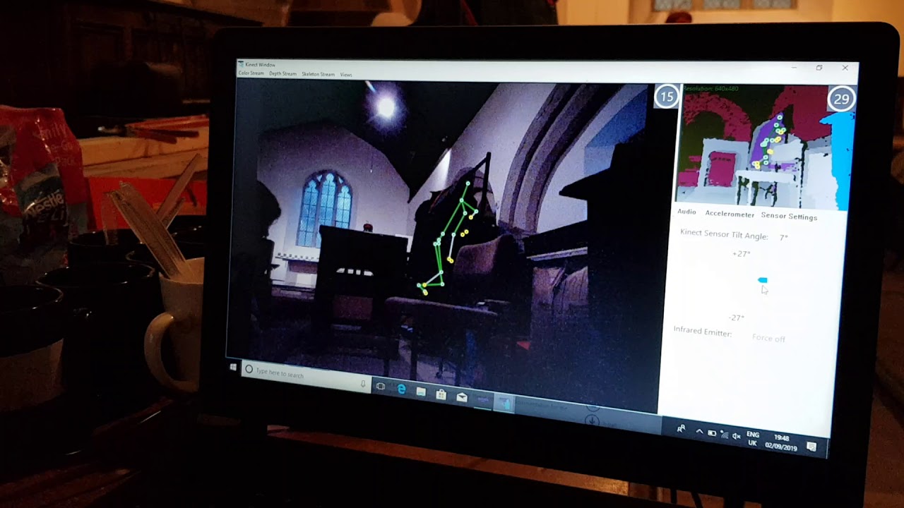SLS Kinect Camera - YouTube
